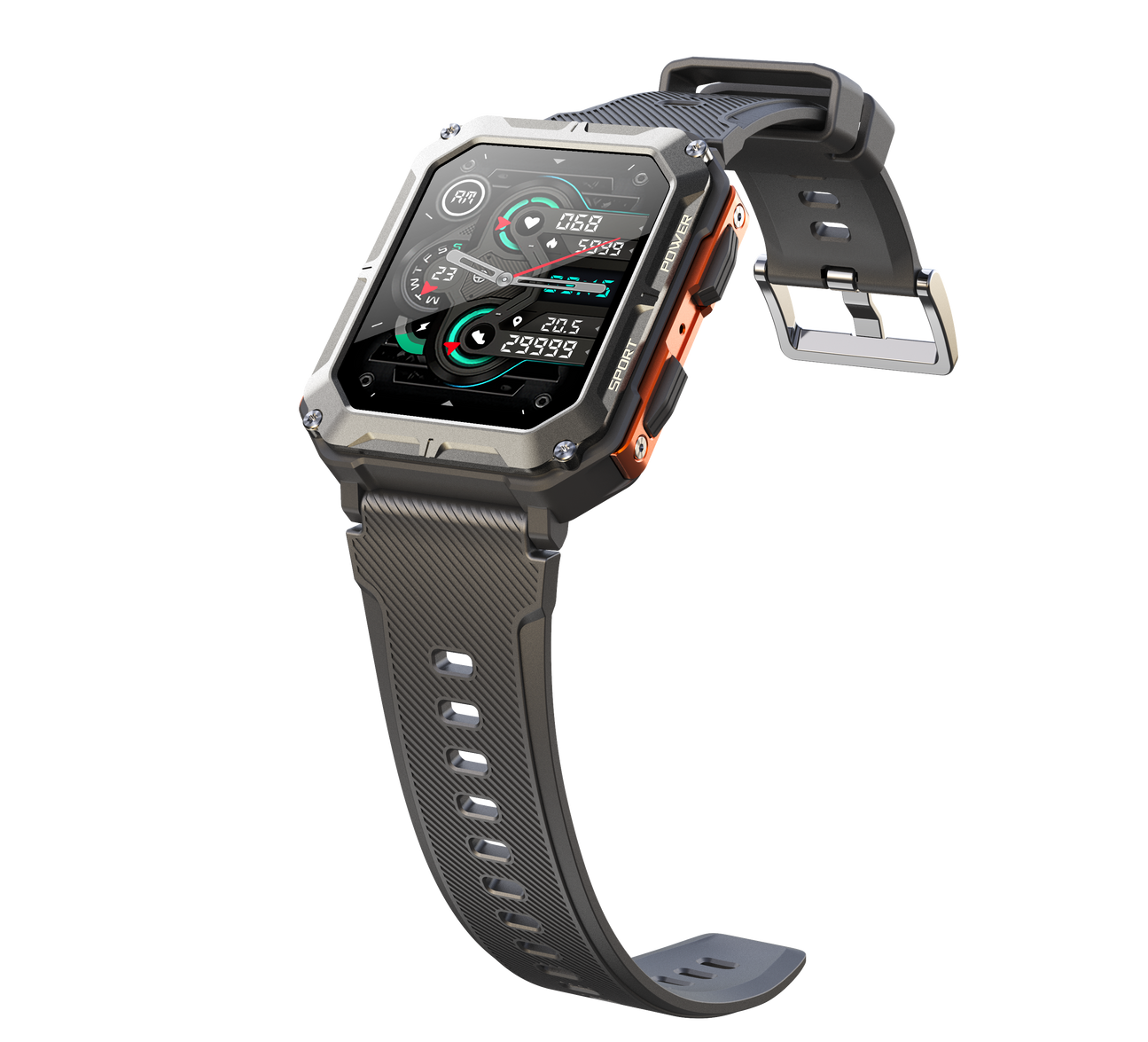 Armorwatch - Smartwatch 14 Dagars Batteritid & Träningsfunktioner ...