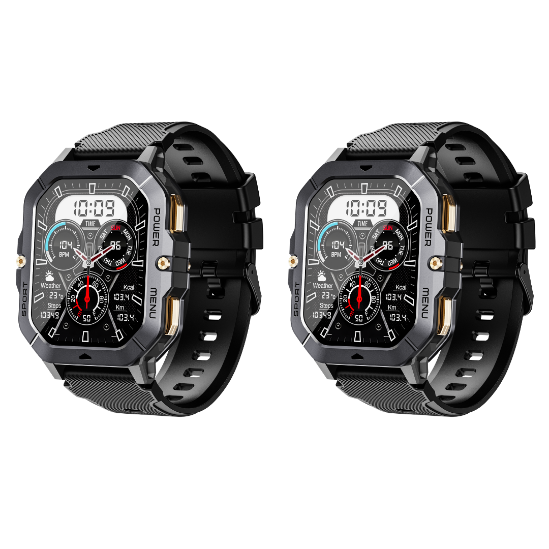 Armorwatch - Smartwatch 14 Dagars Batteritid & Träningsfunktioner ...